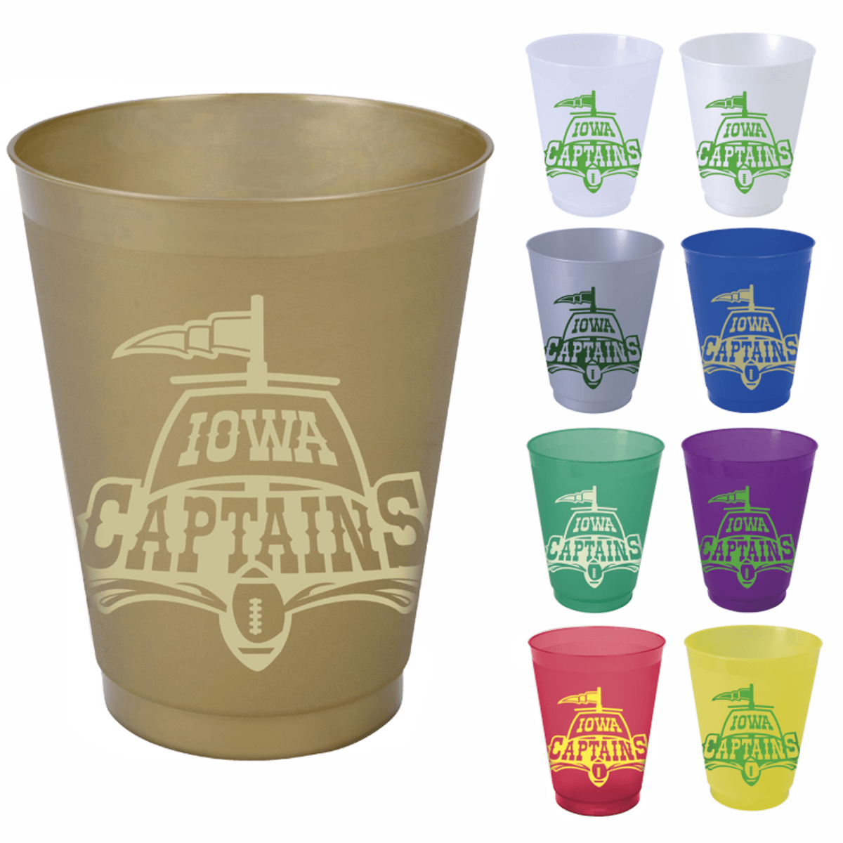 Personalized Stadium Cups - Custom Logo Drinkware